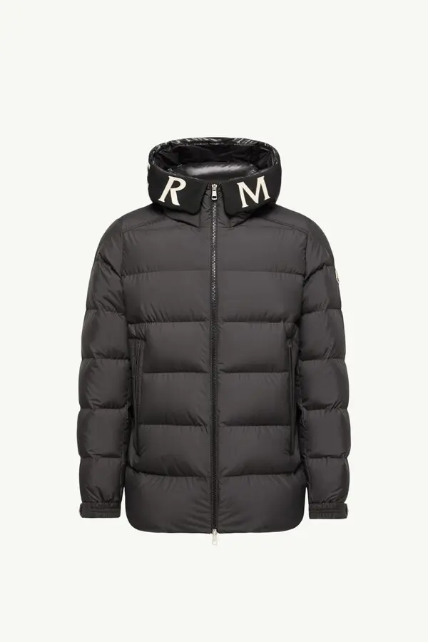 Moncler Orvelle Hooded Mid-length Down Jacket - Black