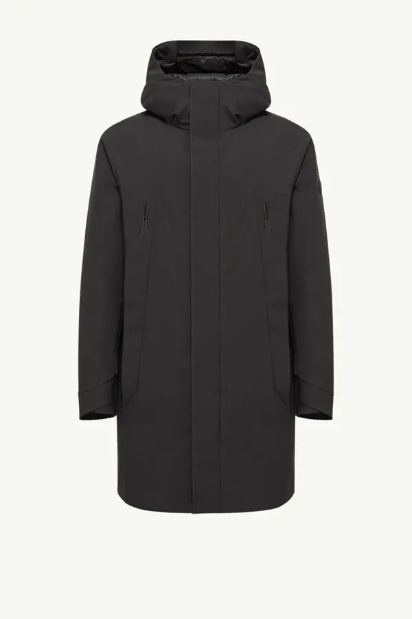 Moncler Vexin Long Parka - Black