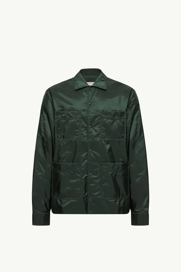 Moncler Shirt Jacket Jacket - Green