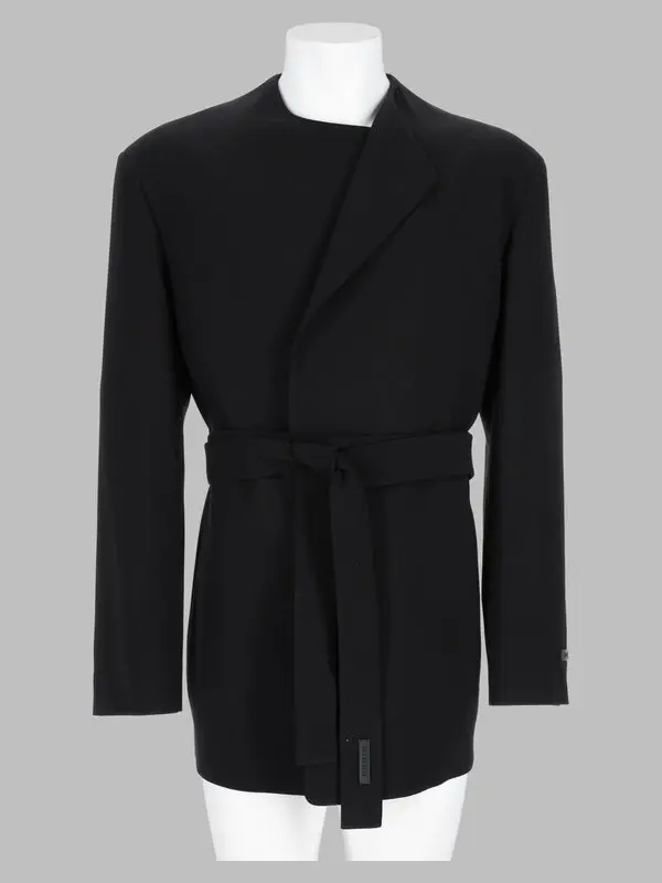 Fear Of God Giacca In Lana Con Cintura