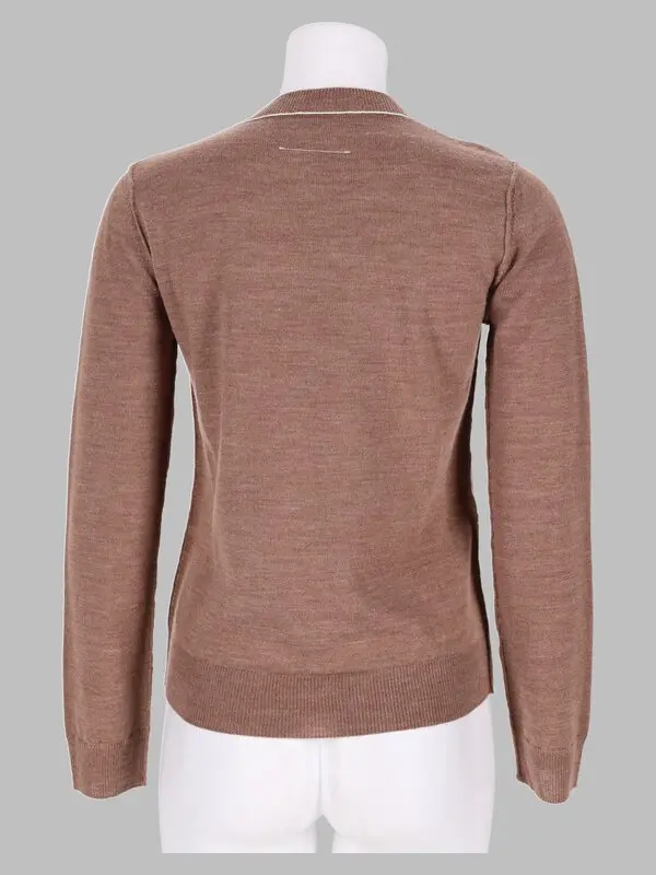 MAISON MARGIELA Maglia Con Patch Logo