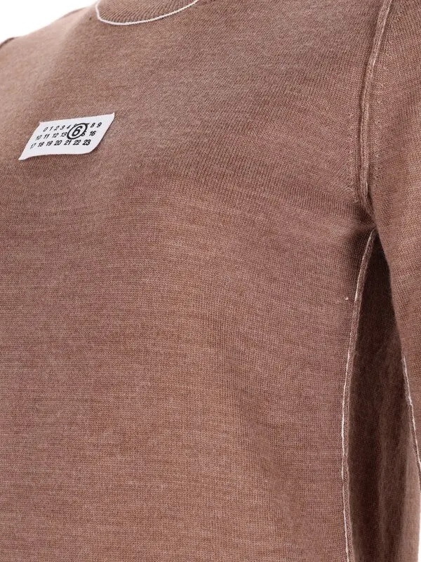 MAISON MARGIELA Maglia Con Patch Logo
