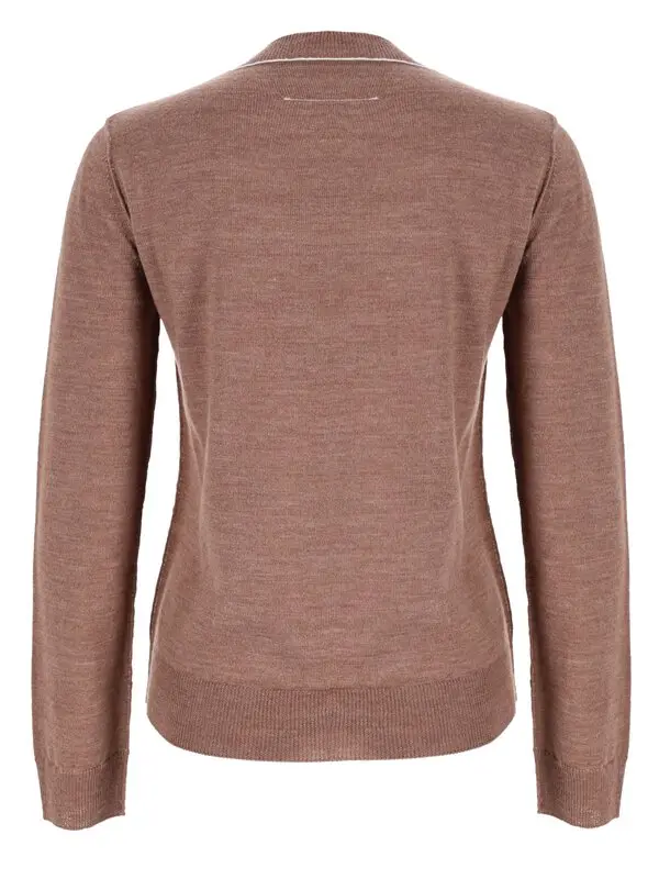 MAISON MARGIELA Maglia Con Patch Logo
