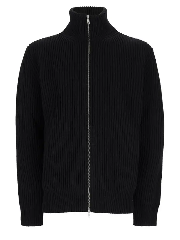 MAISON MARGIELA Maglia A Costine Con Zip