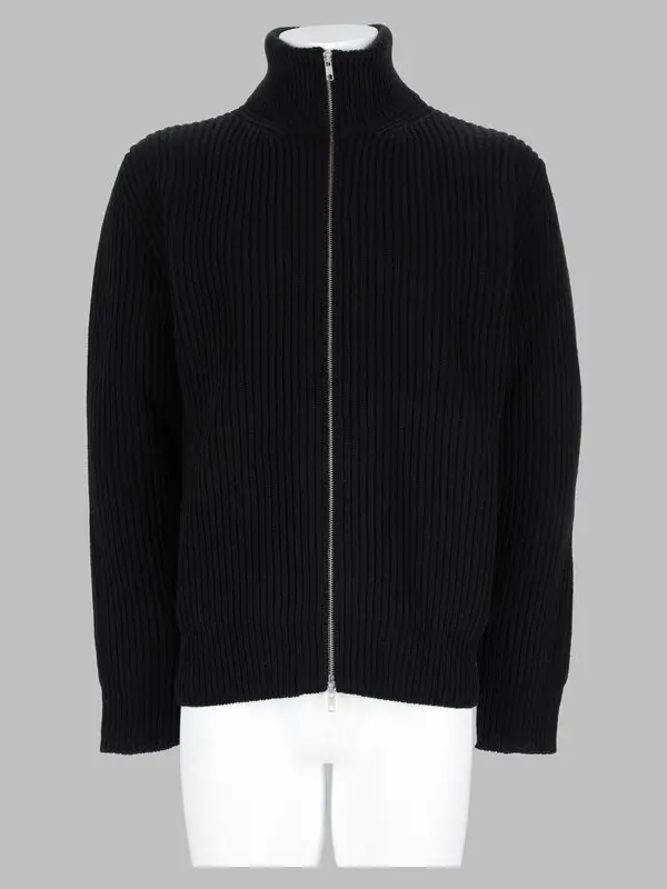 MAISON MARGIELA Maglia A Costine Con Zip