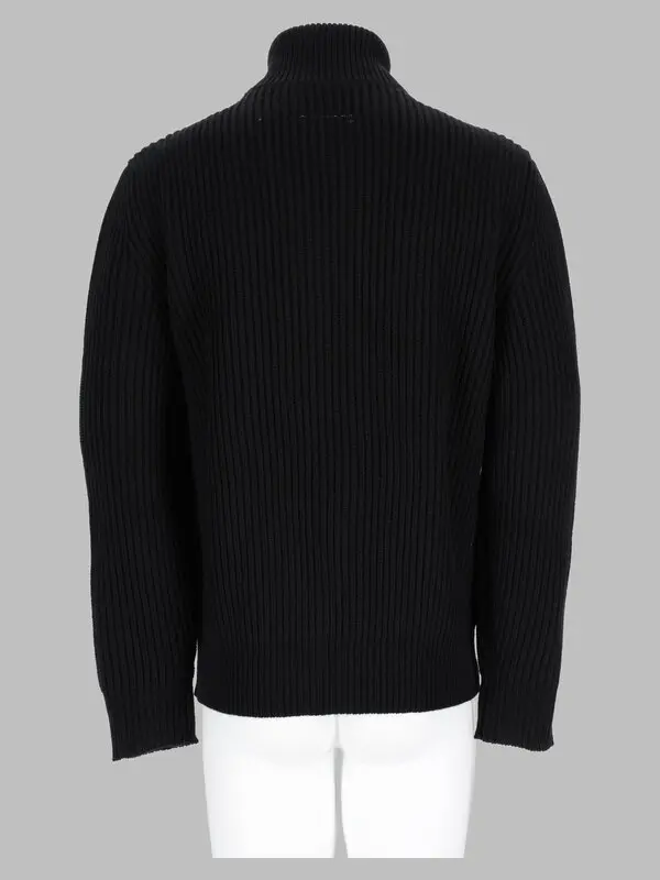 MAISON MARGIELA Maglia A Costine Con Zip