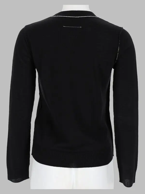 MAISON MARGIELA Maglia Con Patch Logo