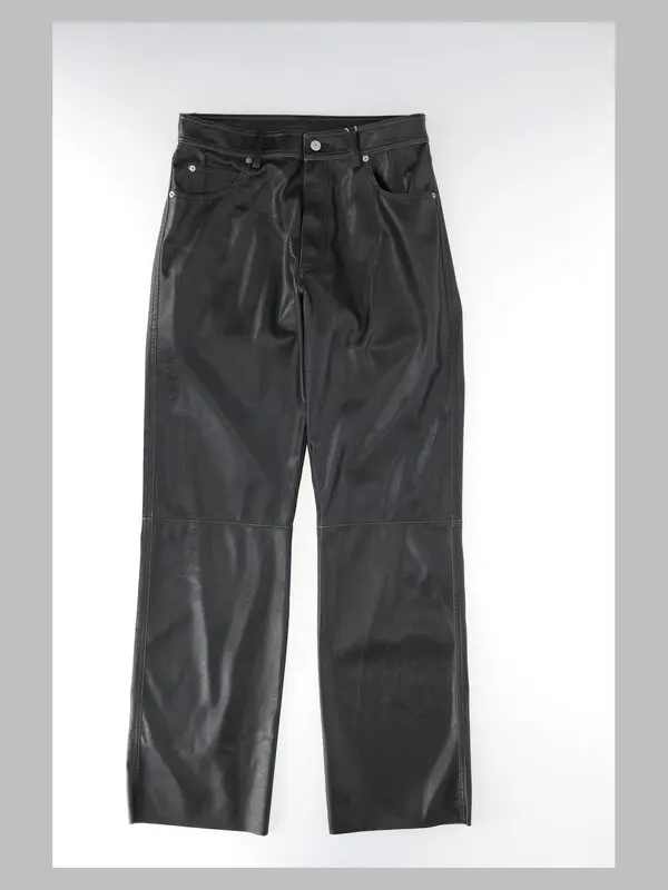 MAISON MARGIELA Jeans 5 Tasche Effetto Pelle