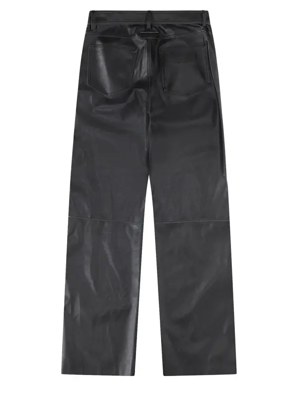 MAISON MARGIELA Jeans 5 Tasche Effetto Pelle
