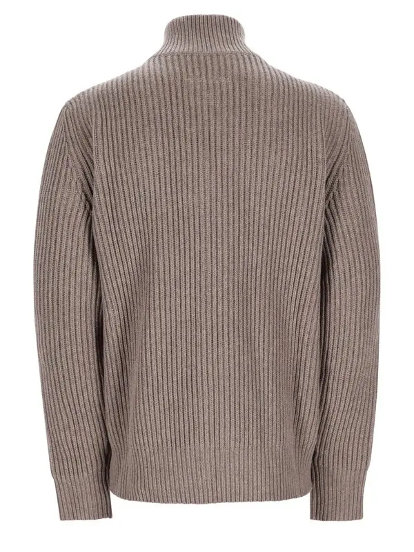 MAISON MARGIELA Maglia A Costine Con Zip