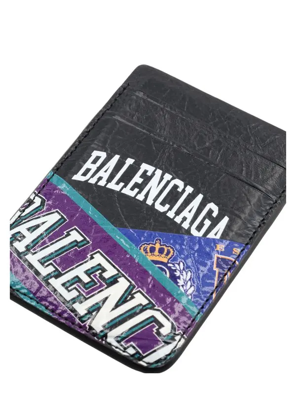 Balenciaga Portacarte Magnetico Con Stampa