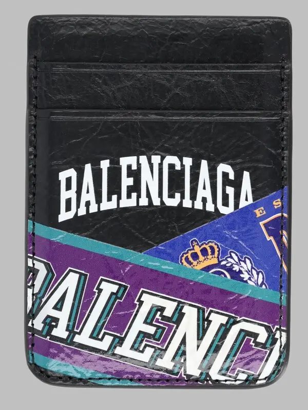 Balenciaga Portacarte Magnetico Con Stampa