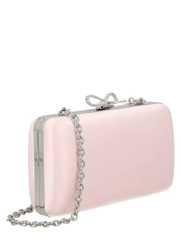 SELF-PORTRAIT Clutch Rosa In Raso