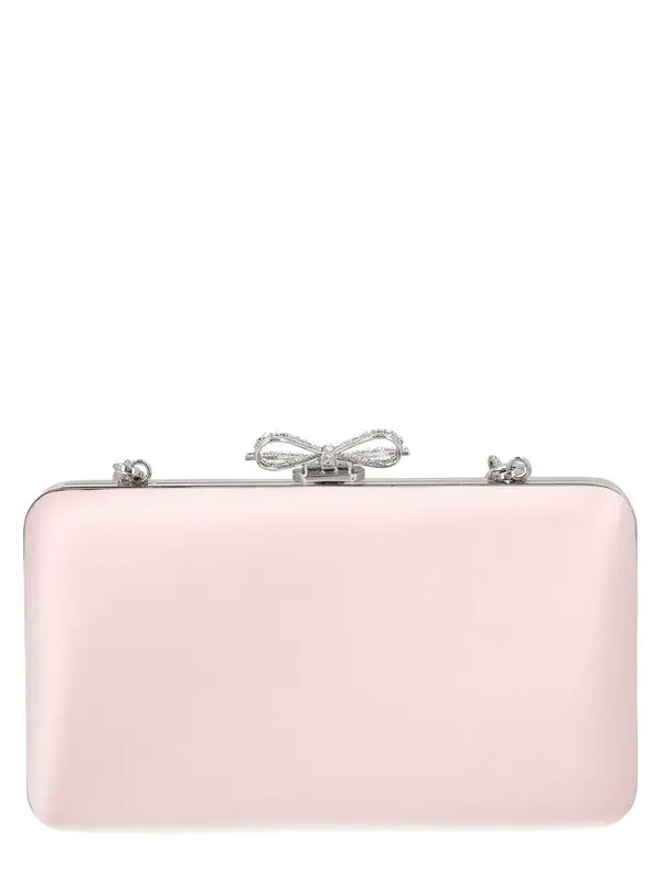 SELF-PORTRAIT Clutch Rosa In Raso