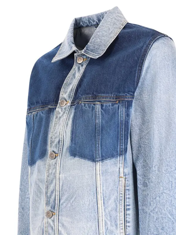 MAISON MARGIELA Giacca In Denim Effeto Patchwork