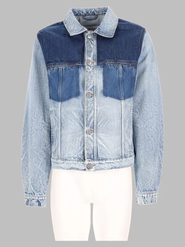 MAISON MARGIELA Giacca In Denim Effeto Patchwork