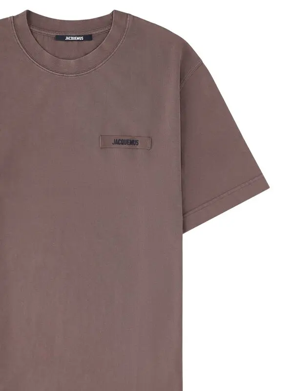 Jacquemus T-shirt "gros Grain - Brown