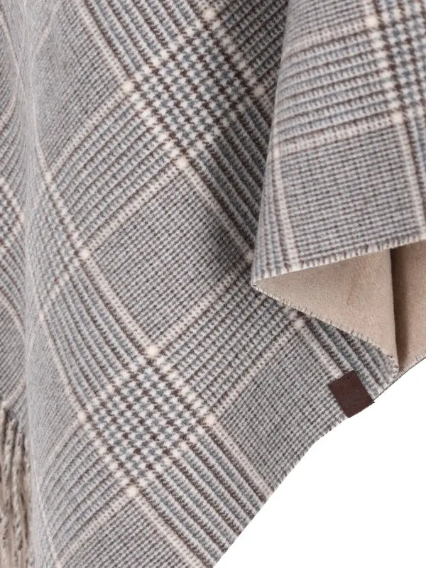 Brunello Cucinelli Poncho In Cashmere