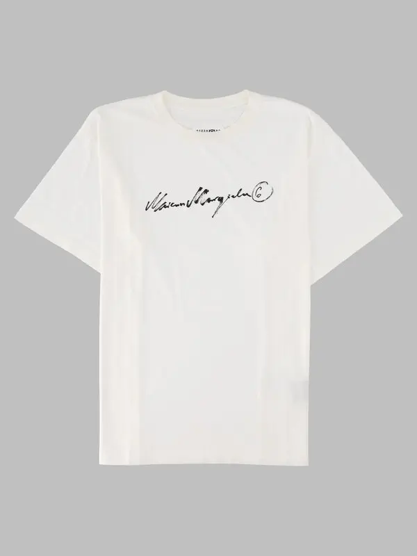 MAISON MARGIELA T-shirt Con Logo