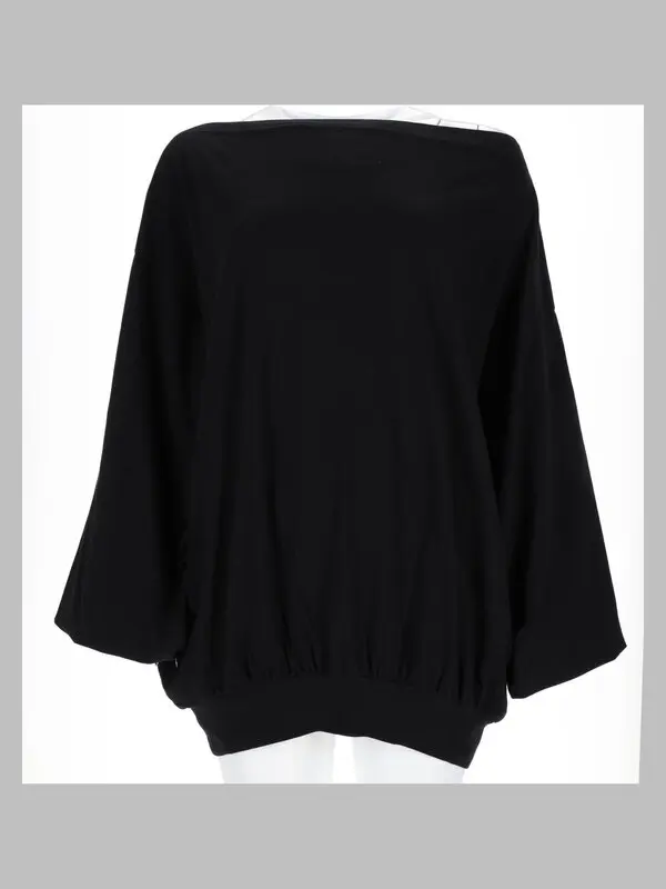 MAISON MARGIELA T-shirt Asimmetrica A Manica Lunga