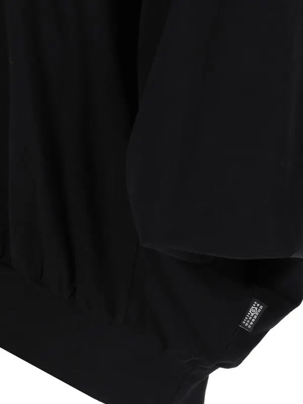 MAISON MARGIELA T-shirt Asimmetrica A Manica Lunga