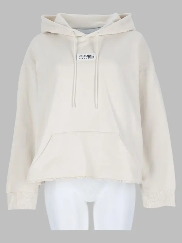 MAISON MARGIELA Felpa Con Patch Logo