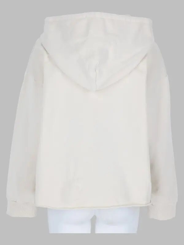 MAISON MARGIELA Felpa Con Patch Logo
