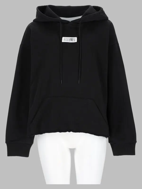 MAISON MARGIELA Felpa Con Patch Logo