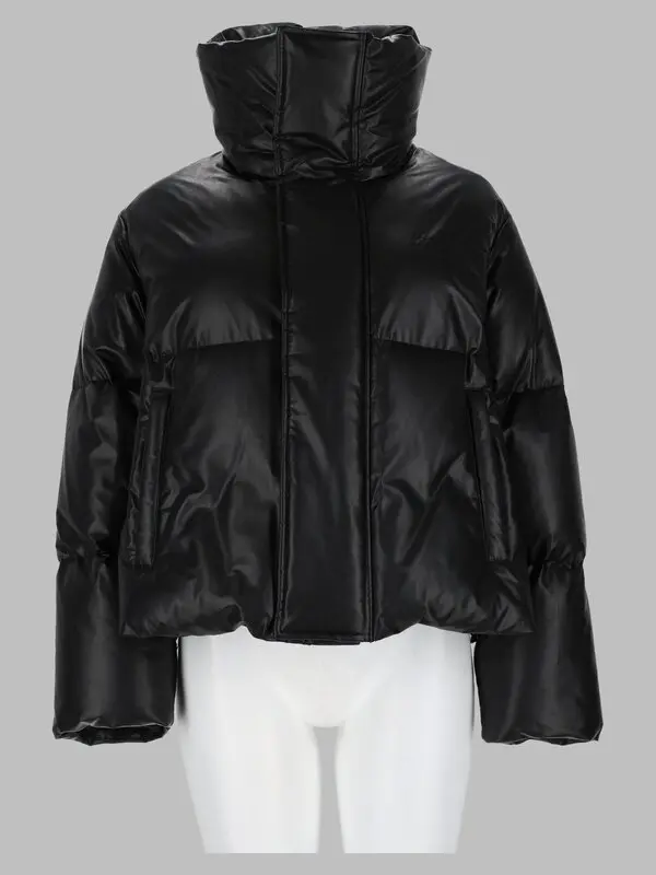 MAISON MARGIELA Giacca Imbottita In Ecopelle