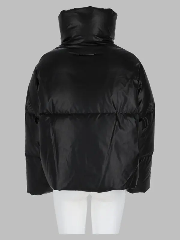 MAISON MARGIELA Giacca Imbottita In Ecopelle