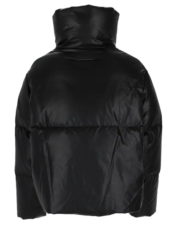 MAISON MARGIELA Giacca Imbottita In Ecopelle