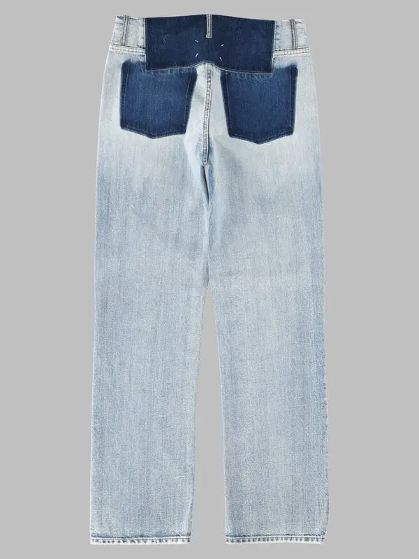 MAISON MARGIELA Jeans A Gamba Dritta In Denim