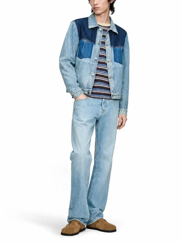 MAISON MARGIELA Straight Leg Jeans - Blue