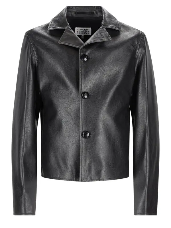 MAISON MARGIELA Giacca In Similpelle