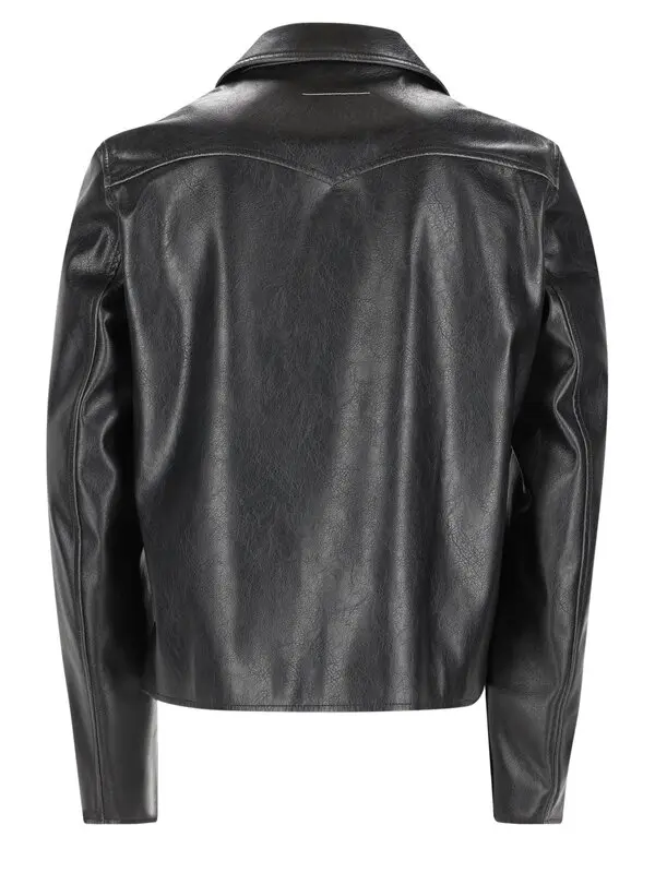 MAISON MARGIELA Giacca In Similpelle