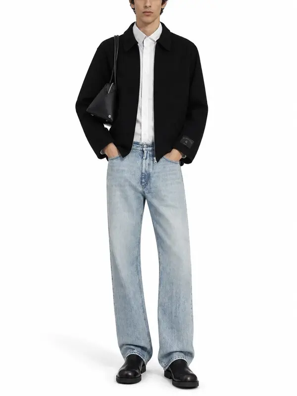 MAISON MARGIELA Double-face Wool Zip-up Jacket