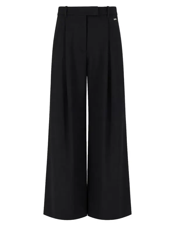 Herno Pantalone In Gabardina Stretch