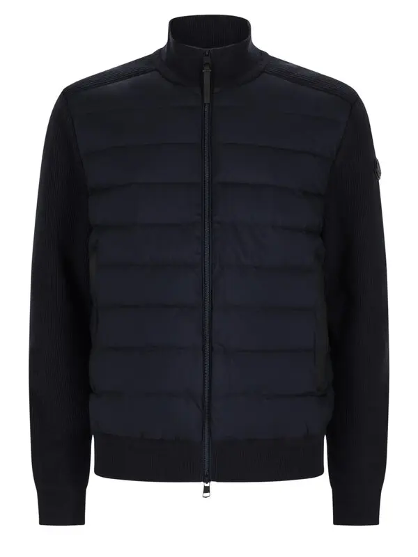Moncler Quilted Zip-up Cardigan