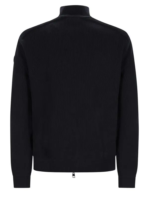 Moncler Quilted Zip-up Cardigan