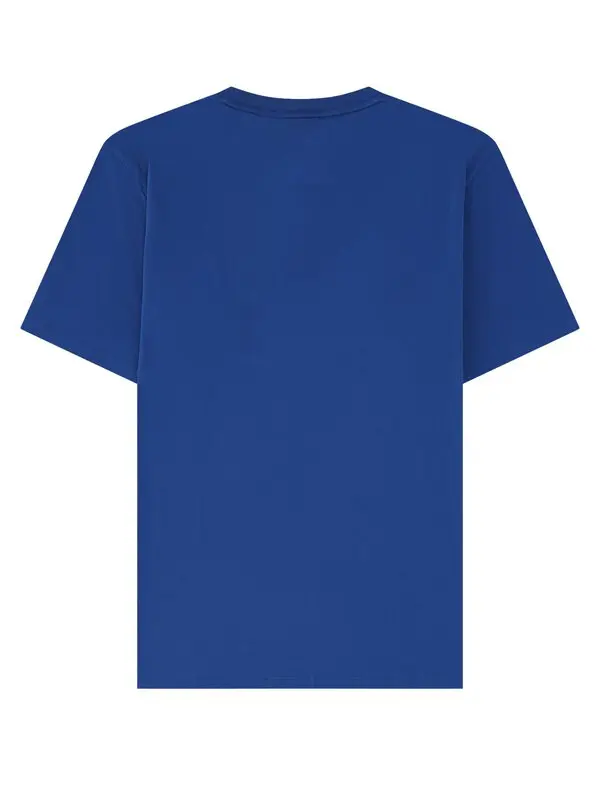 Hugo T-shirt "dero" Con Logo - Blue