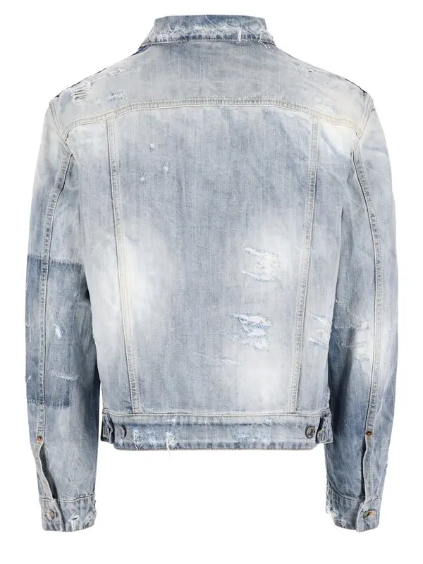Dsquared2 Giacca "l. A" Con Lavaggio "be Proud