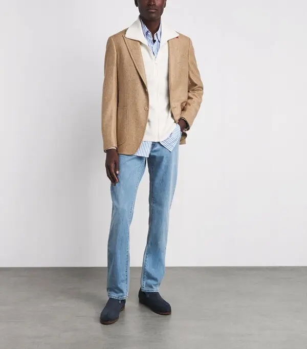 Isaia Cashmere Capri Blazer
