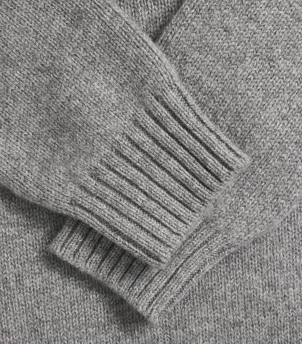 Isaia Cashmere Cable-knit Rollneck Sweater