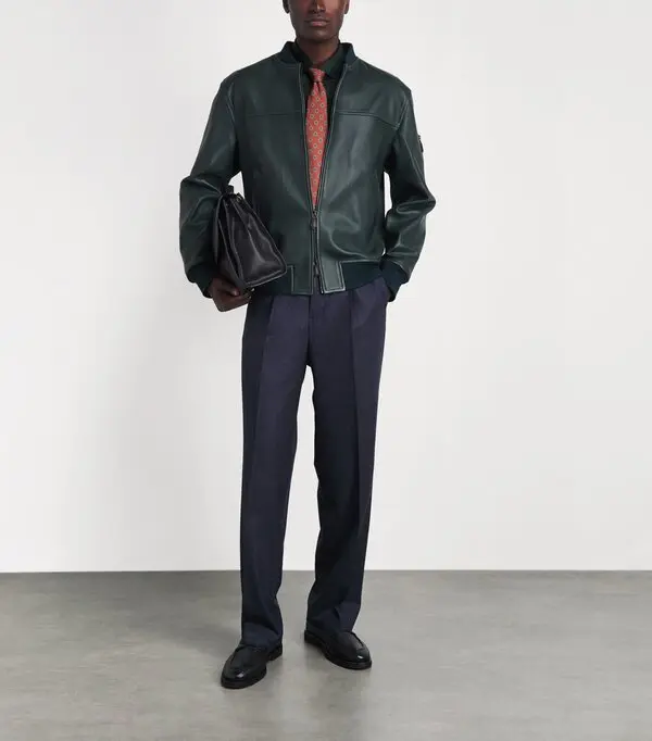 Isaia Cotton Jersey Sport Shirt