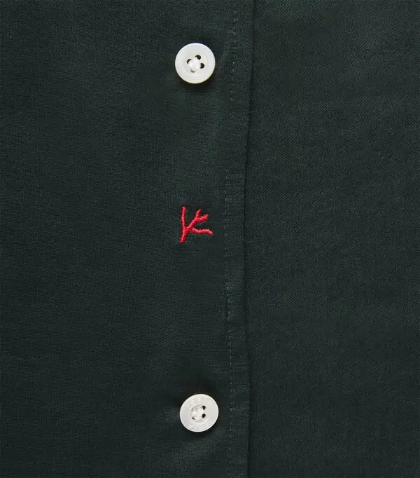 Isaia Cotton Jersey Sport Shirt