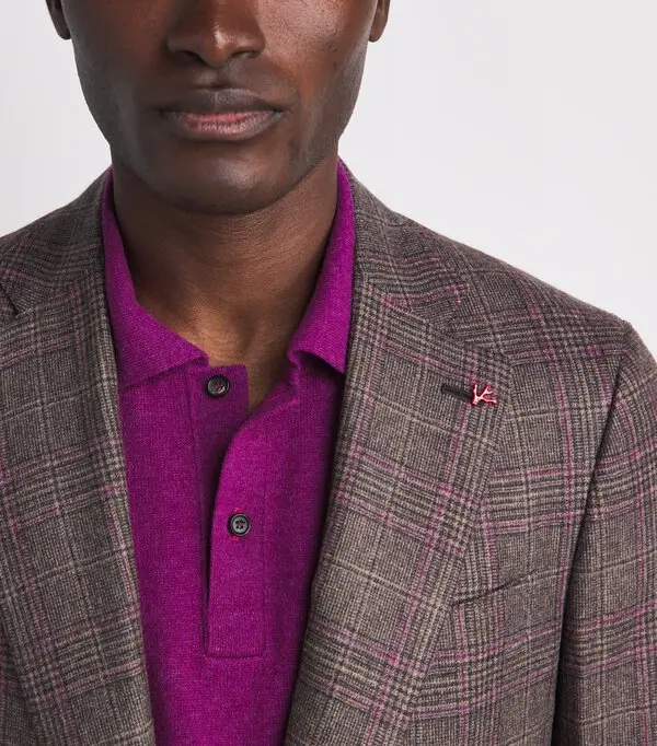 Isaia Cashmere Check Domenico 2-piece Suit