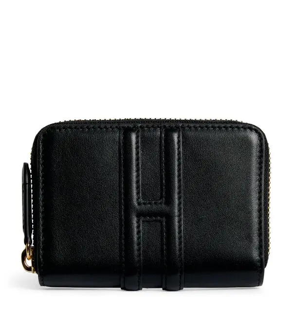 Harrods Leather Zip-around Purse