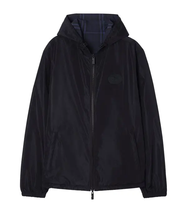 Burberry Reversible Check Newport Jacket - Blue