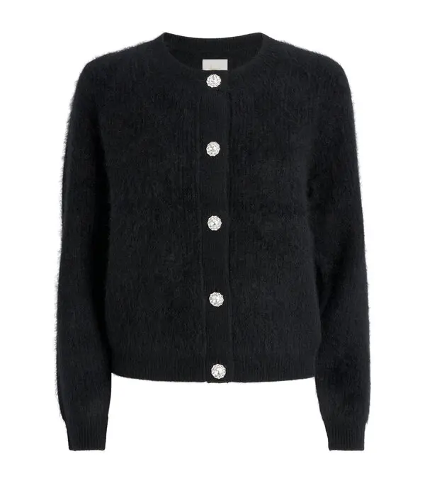 Harrods Wool-cashmere Embellished Cardigan