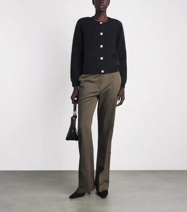 Harrods Wool-cashmere Embellished Cardigan